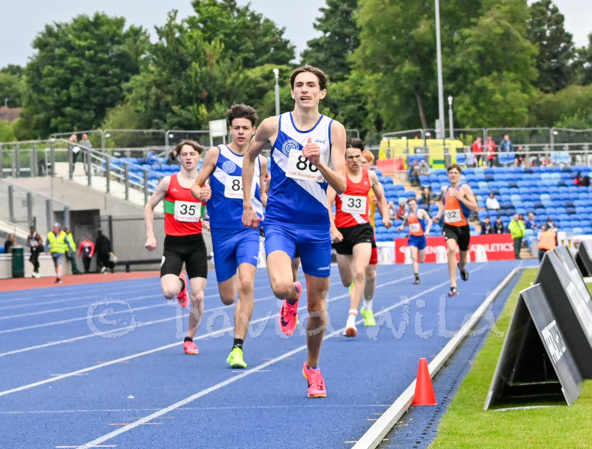 Rafferty Mirfin – English Schools 800m Winner - Valley Striders